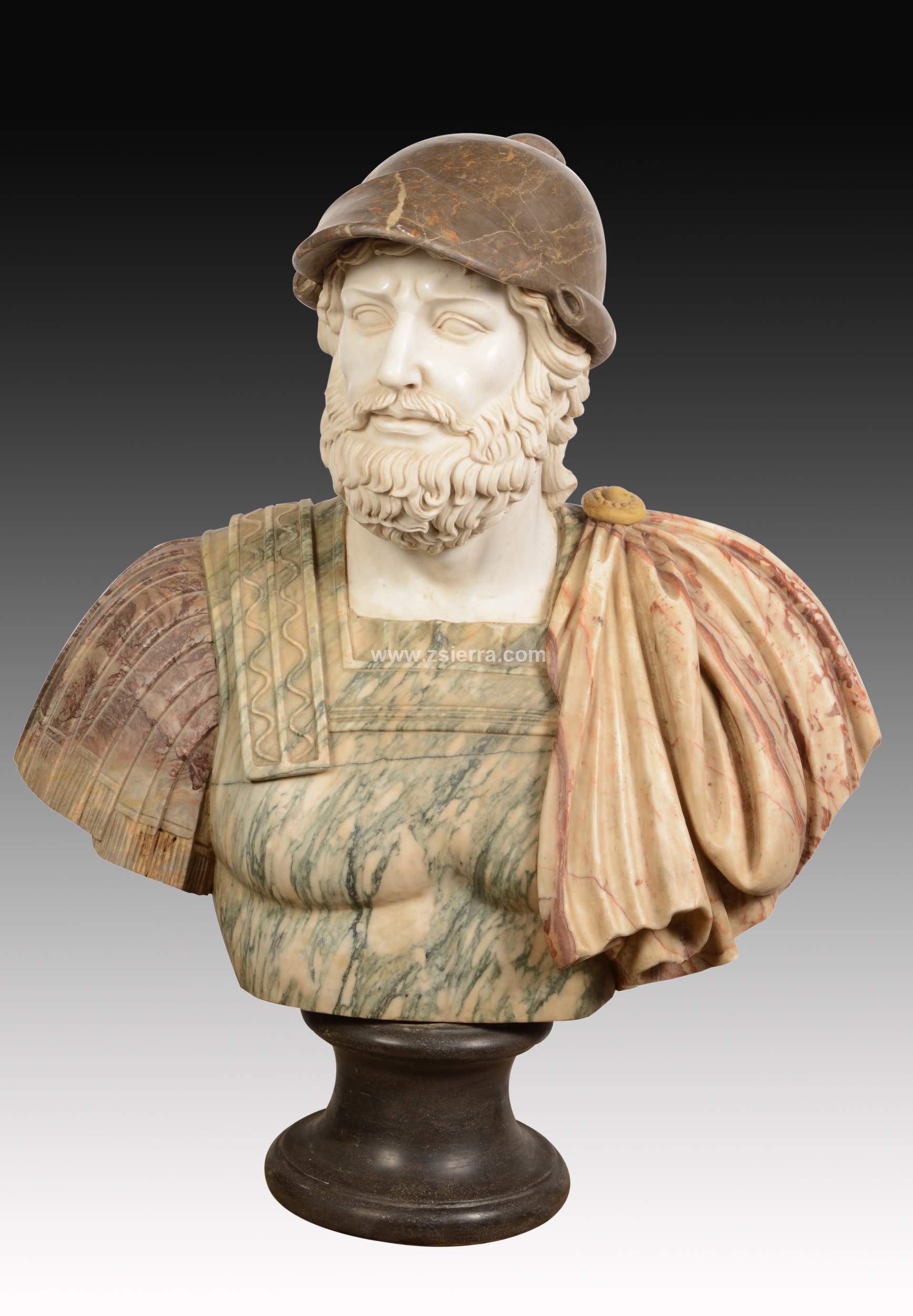 Z. Sierra · Antiques and Decorative Objects · MARBLE ROMAN BUST 20TH ...